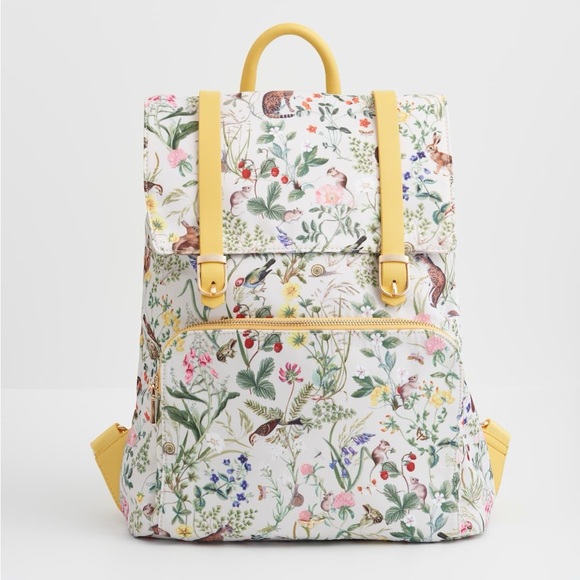 Fable England | Bags | Fable Meadow Creatures Ivory Medium Backpack ...